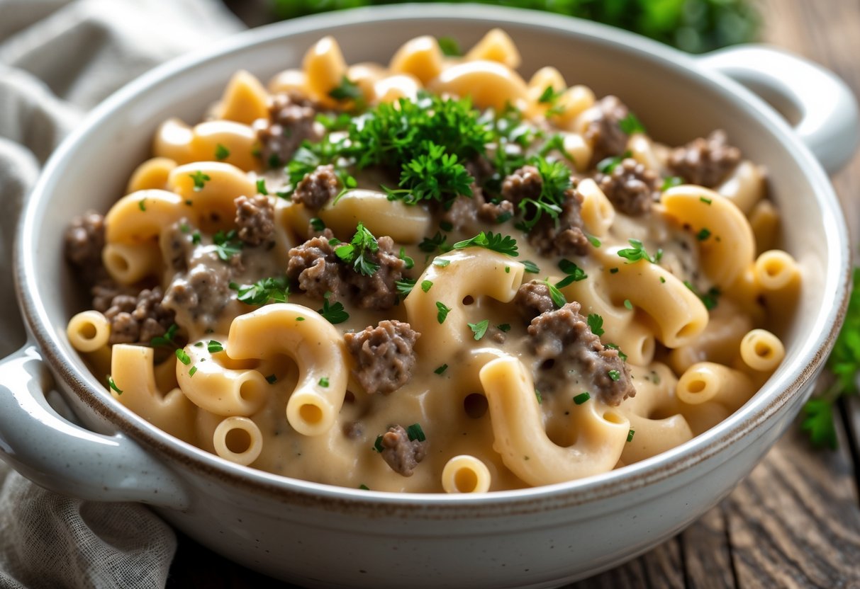 Cheeseburger Macaroni Recipe Velveeta: Easy Step-By-Step Guide - Drool ...