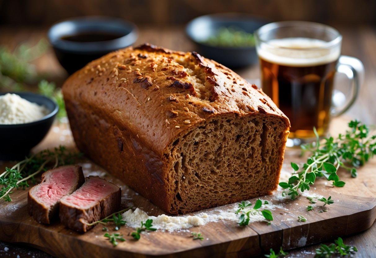 Steak and Ale Brown Bread Recipe: Easy Steps & Ingredients - Drool Recipes