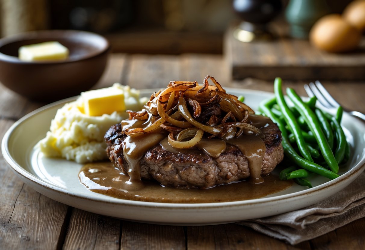 Luby's Hamburger Steak Recipe: Step-by-Step Guide - Drool Recipes