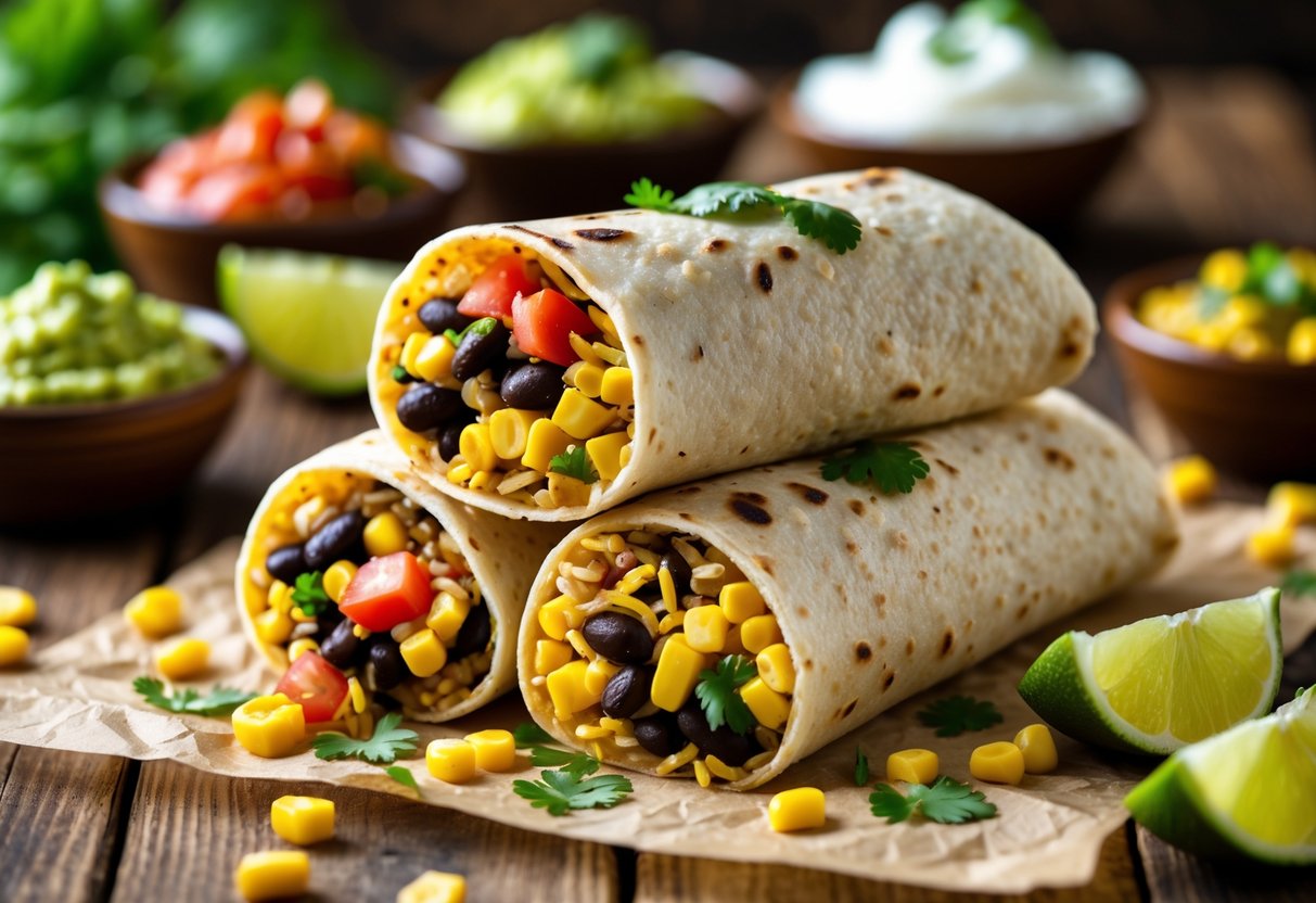 Corn Burrito Recipe: Easy Ingredients & Step-by-Step Guide - Drool Recipes