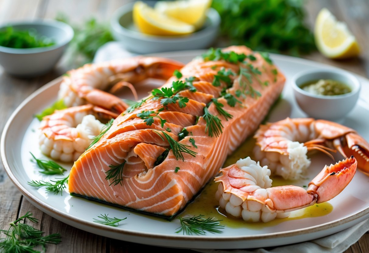 Braided Salmon With Crab And Shrimp Recipe: Easy Step-by-Step Guide ...