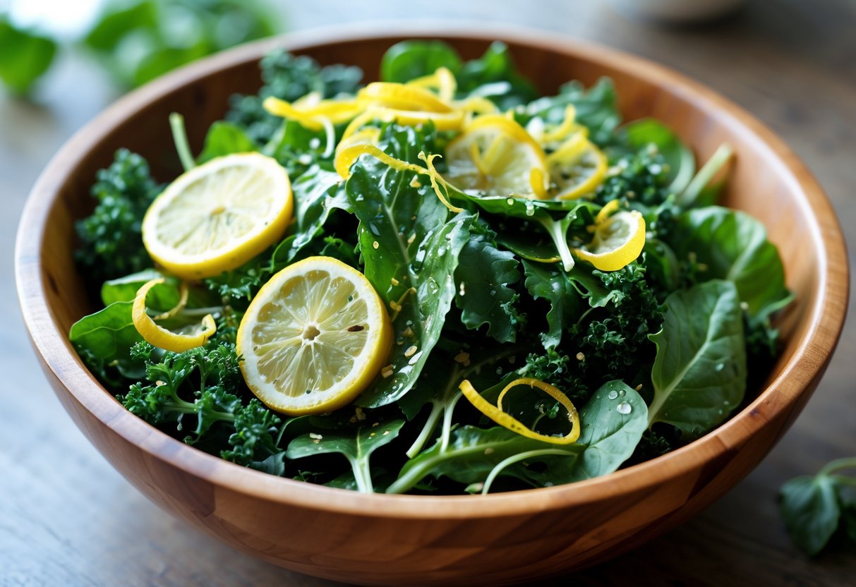 First Watch Lemon Dressed Greens Recipe: Easy Homemade Guide - Drool ...