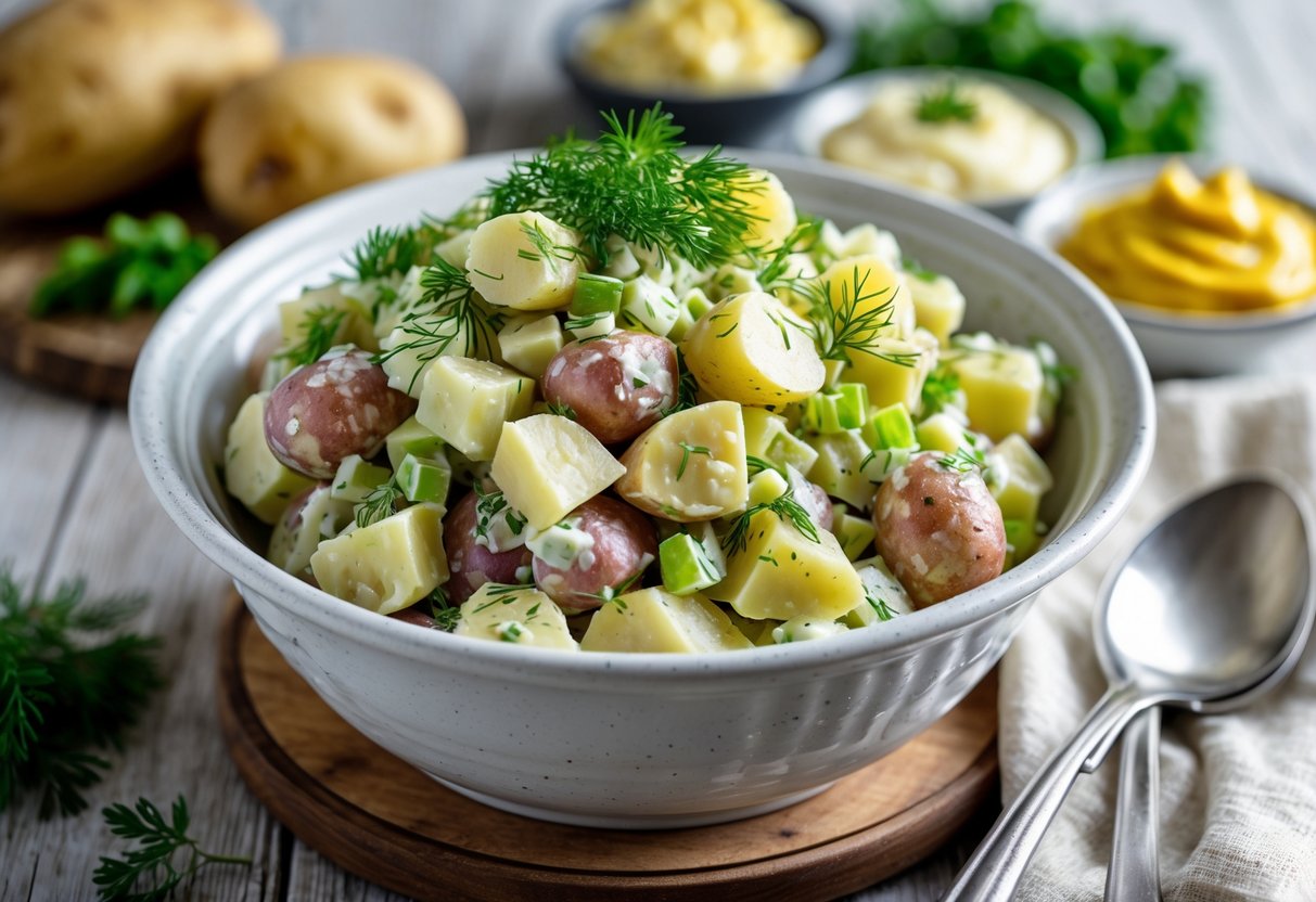 Potato Salad Recipe Without Onions: Easy Step-by-Step Guide - Drool Recipes
