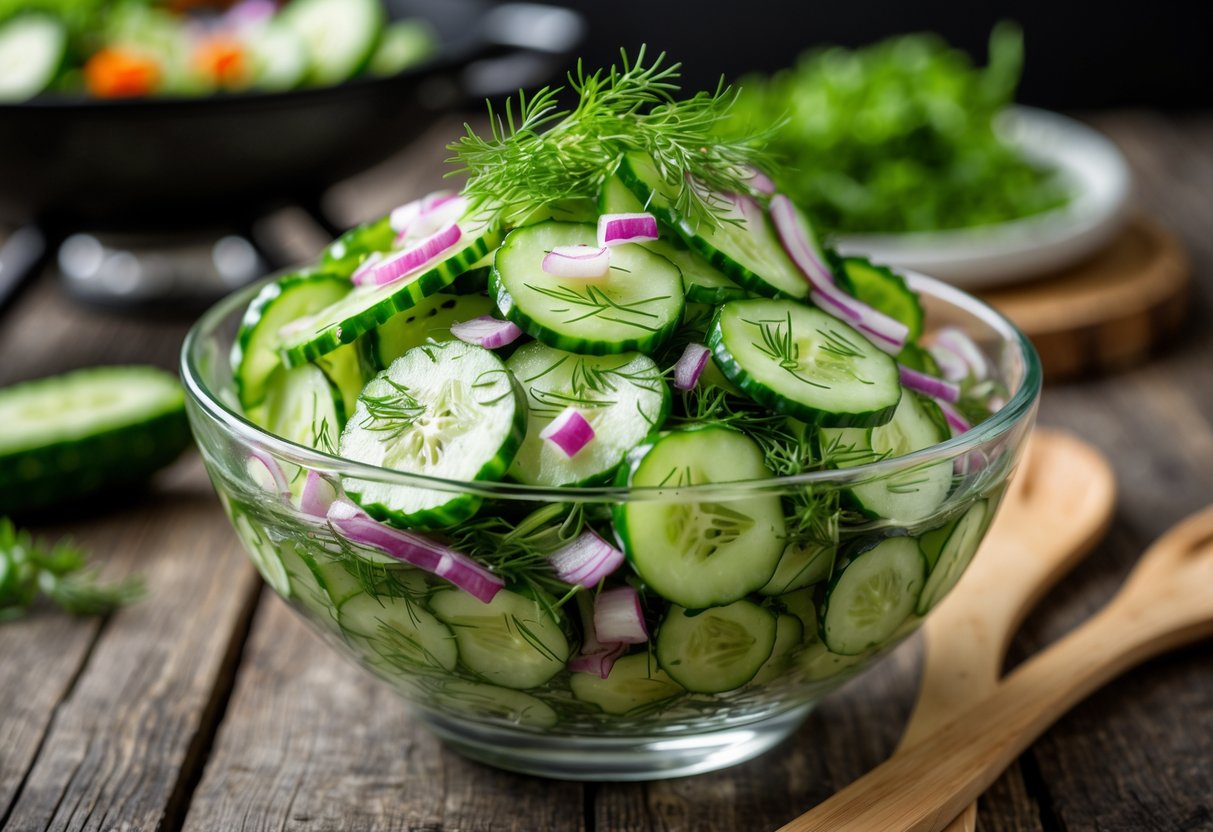 Pappas BBQ Cucumber Salad Recipe: Easy Step-By-Step Guide - Drool Recipes