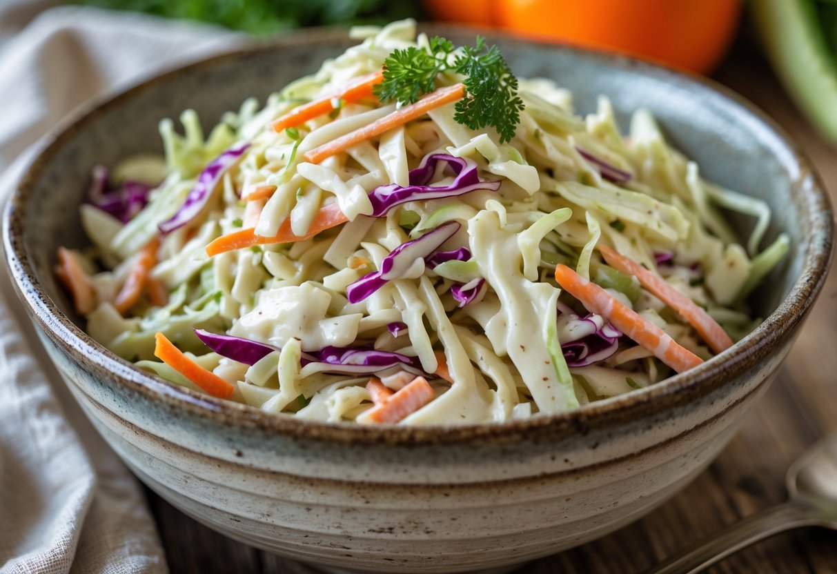 Creamy Amish Coleslaw Recipe: Easy Step-by-Step Guide - Drool Recipes