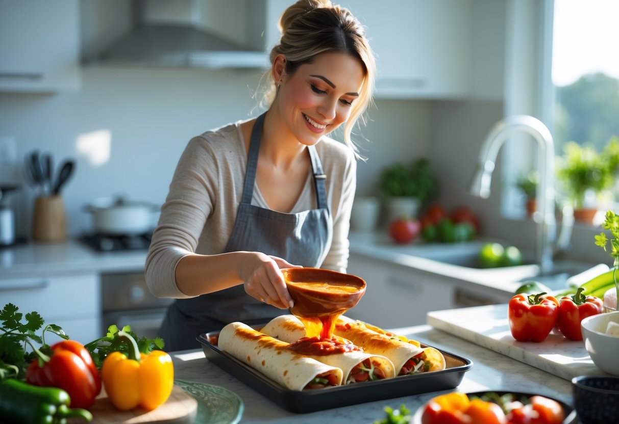 Rachel Cooks With Love Enchilada Sauce Recipe: Step-By-Step Guide ...