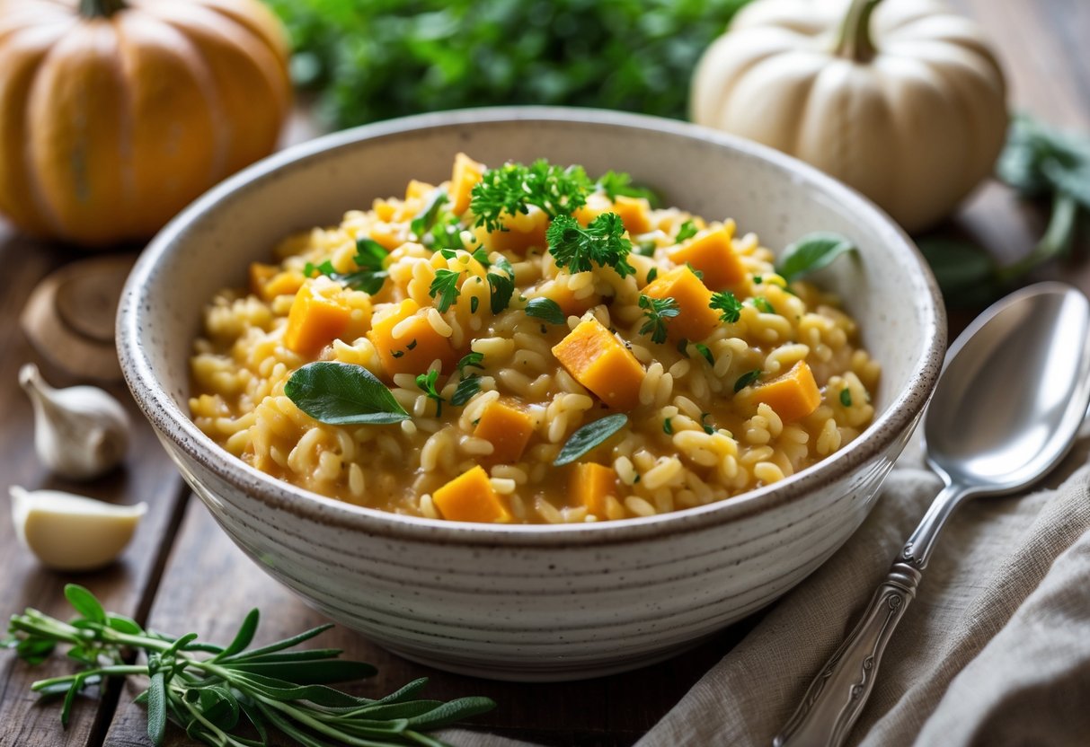 Easy Pumpkin Risotto: Creamy Comfort in Every Bite - Tastylicious