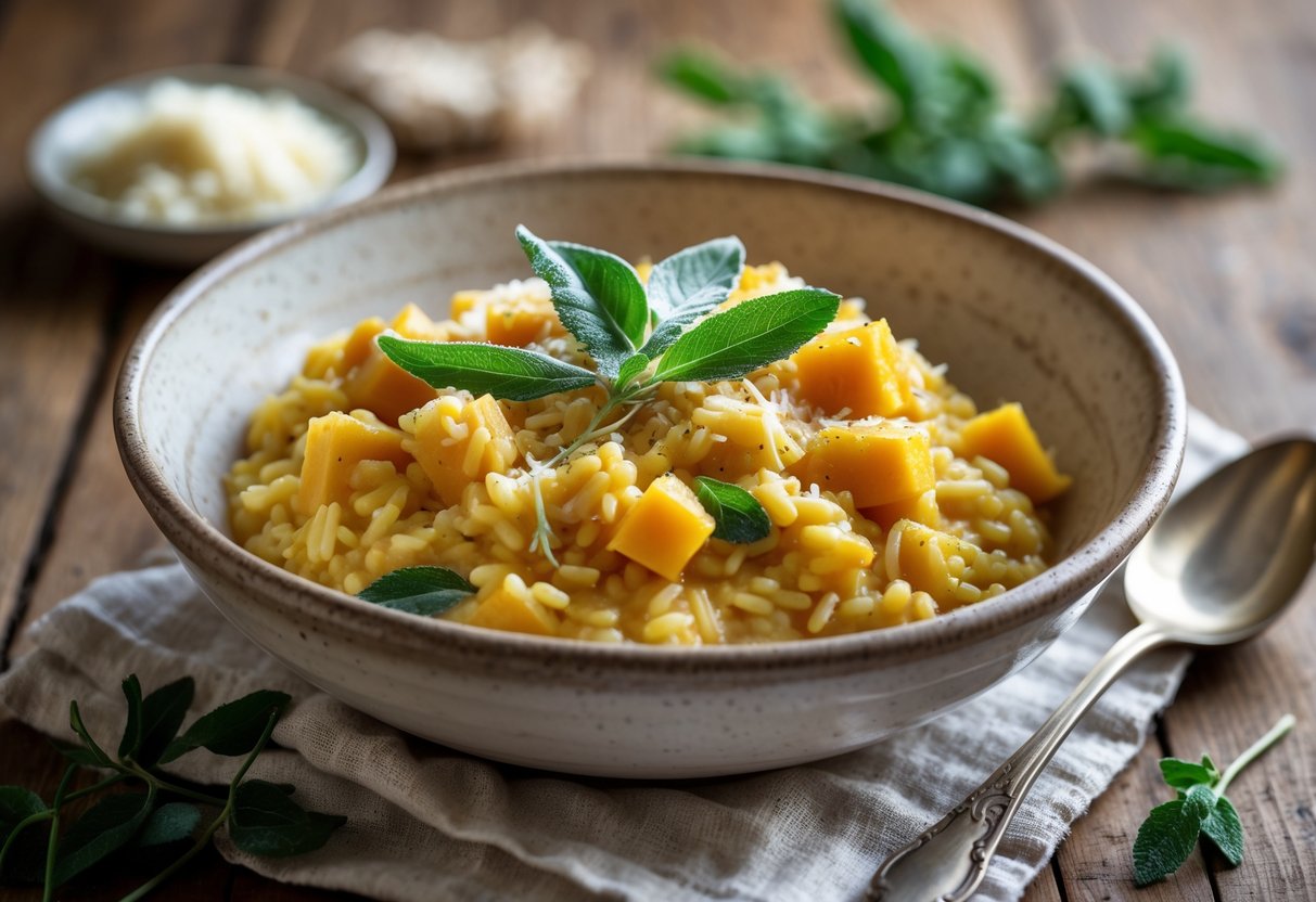 Easy Pumpkin Risotto: Creamy Comfort in Every Bite - Tastylicious