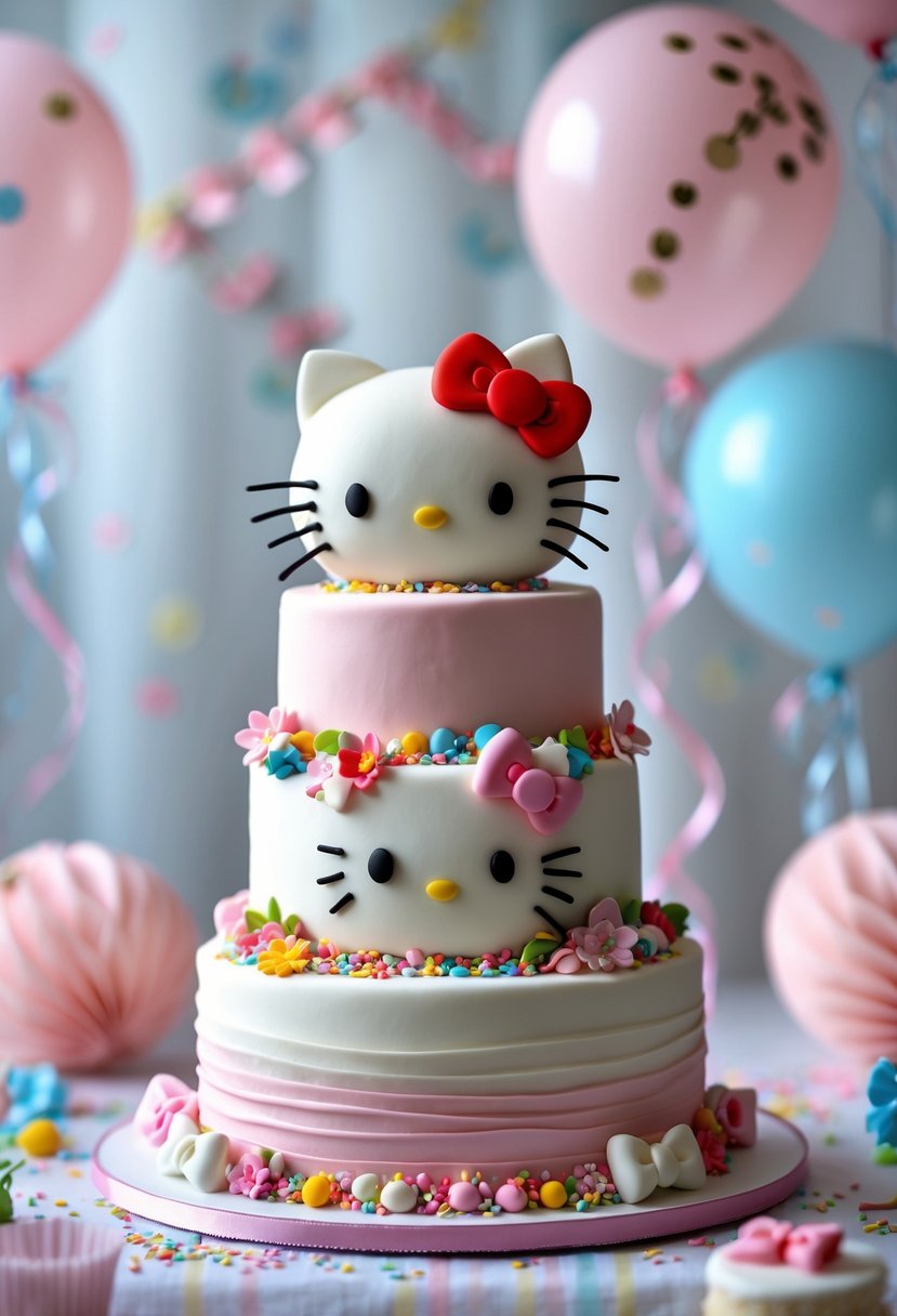 18 Cute Hello Kitty Cake Ideas for Your Next Party - WithLoveLive