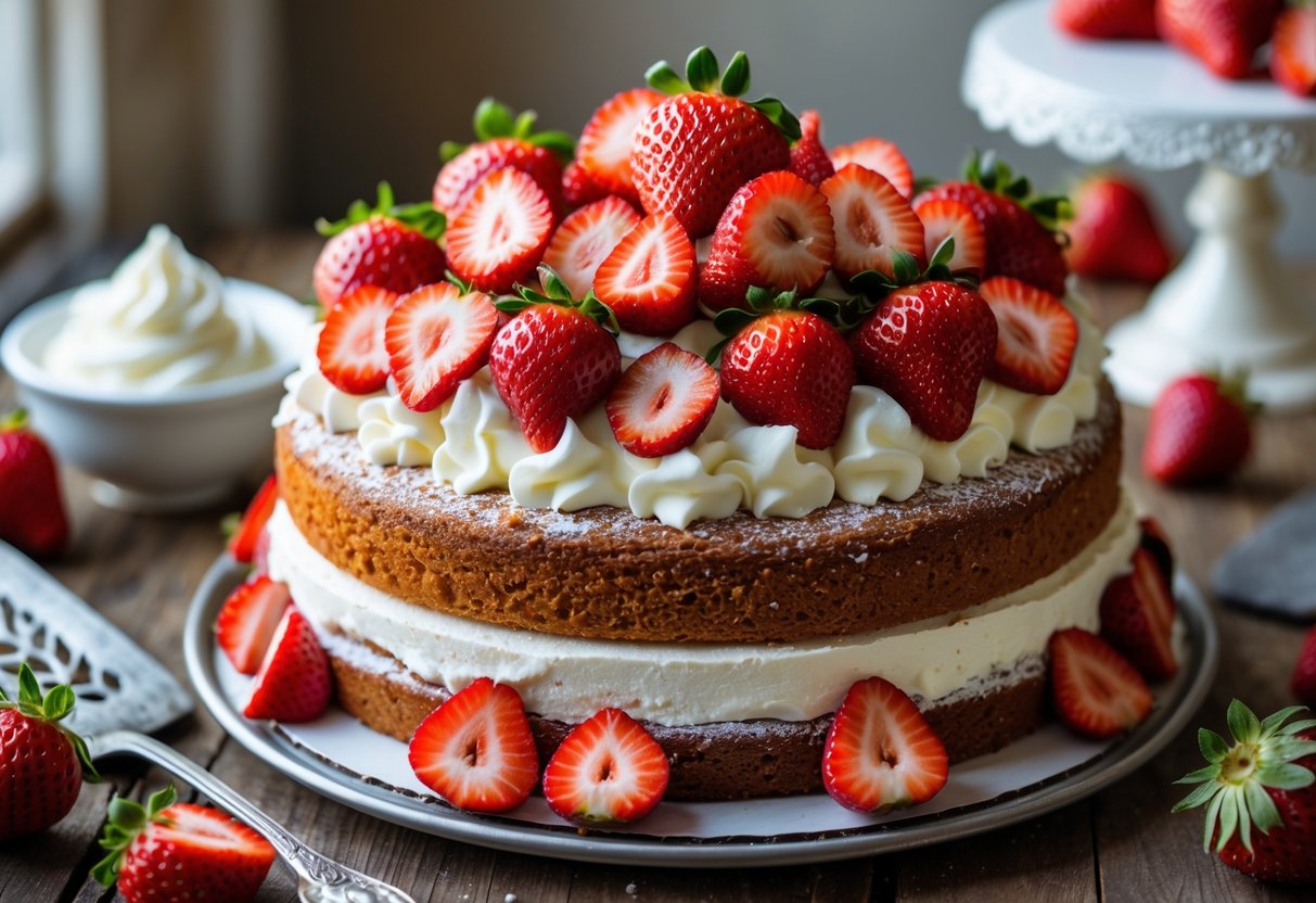 Ashley Mac's Strawberry Cake Recipe – Step-by-Step Guide - BBQ Grill ...