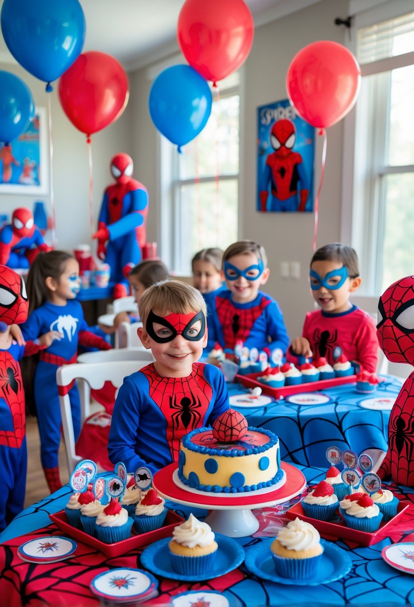 17 Amazing Spider-Man Birthday Party Decor Ideas - WithLoveLive