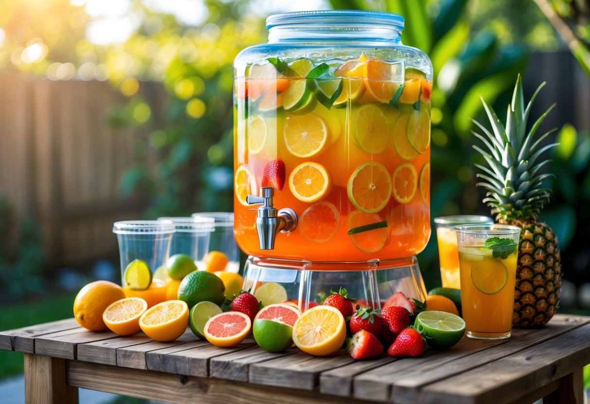 5 Gallon Jungle Juice Recipe: Easy Party Punch Instructions - Drool Recipes