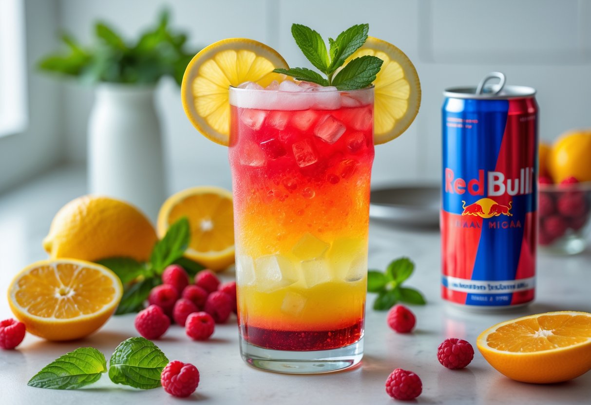Flavor Combinations Red Bull Italian Soda Recipe: Easy Steps - Drool ...