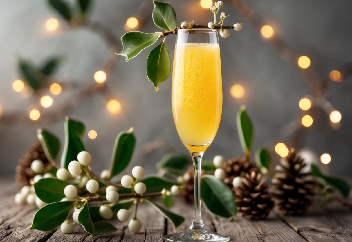 Mistletoe Mimosa Recipe: Festive Steps & Easy Ingredients - Drool Recipes