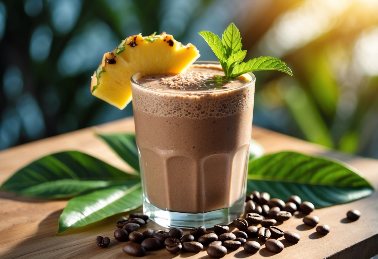 Mocha Madness Tropical Smoothie Recipe: Step-by-Step Guide - Drool Recipes