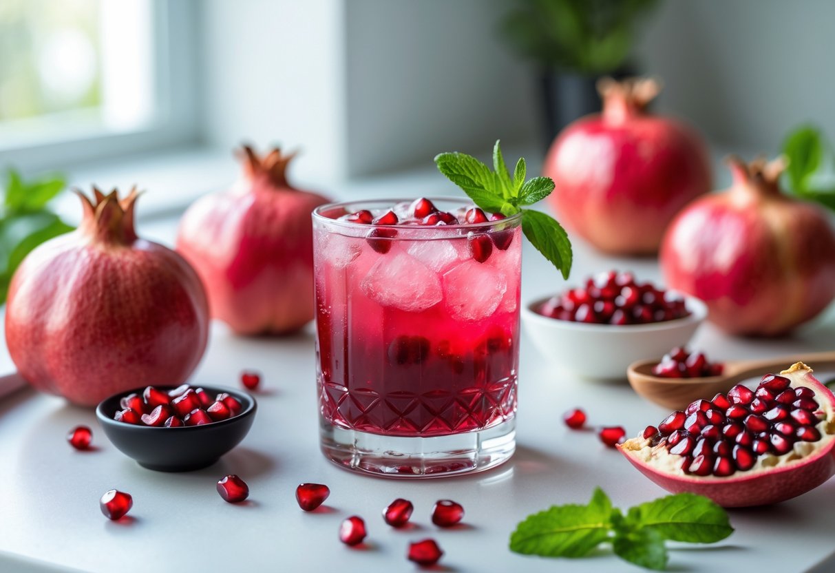 Pomegranate Plunge Recipe: Ingredients & Step-By-Step Guide - Drool Recipes
