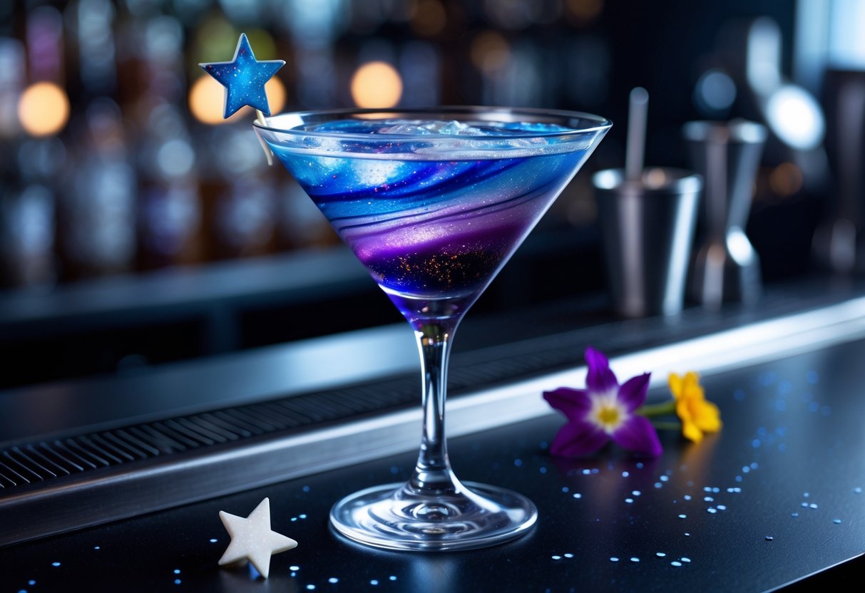Galaxy Cocktail Recipe: Easy Steps for a Dazzling Drink - Drool Recipes