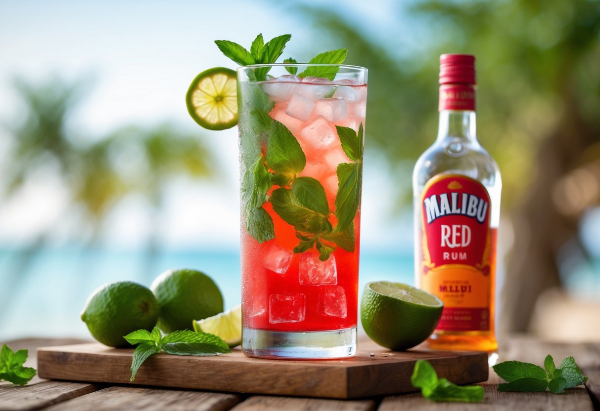 Malibu Red Mojito Recipe: Easy Step-By-Step Cocktail Guide - Drool Recipes