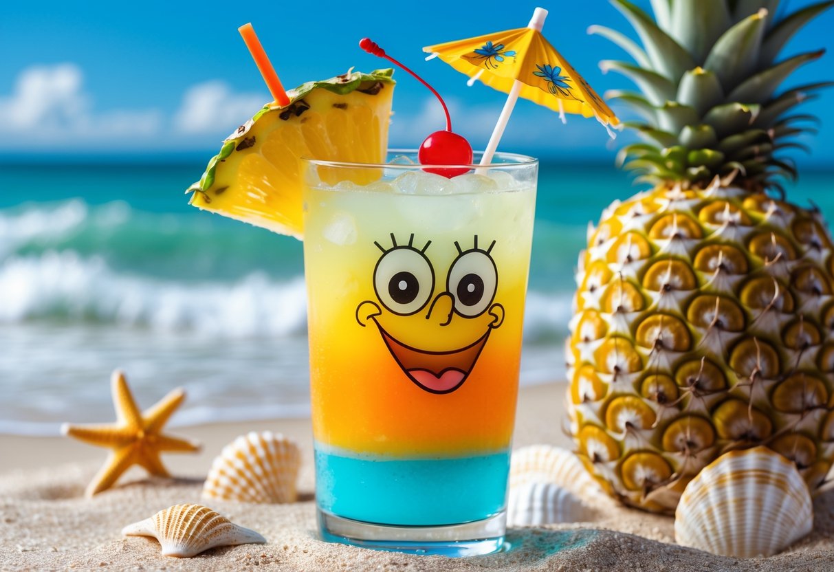 Spongebob Alcohol Drink Recipe: Fun & Easy Steps - Drool Recipes