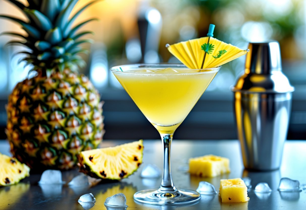 Roy's Pineapple Martini Recipe: Easy Steps & Ingredients - Drool Recipes