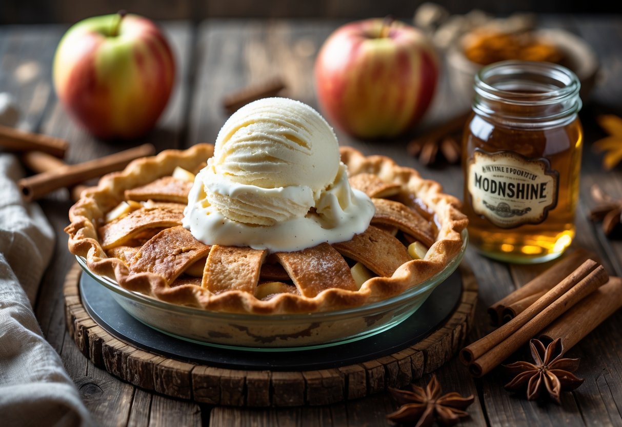 Apple Pie Ala Mode Moonshine Recipe: Step-by-Step Instructions - Drool ...