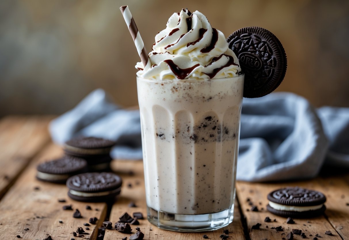 Oreo Cheesecake Milkshake Recipe: Easy Step-by-Step Guide - Drool Recipes
