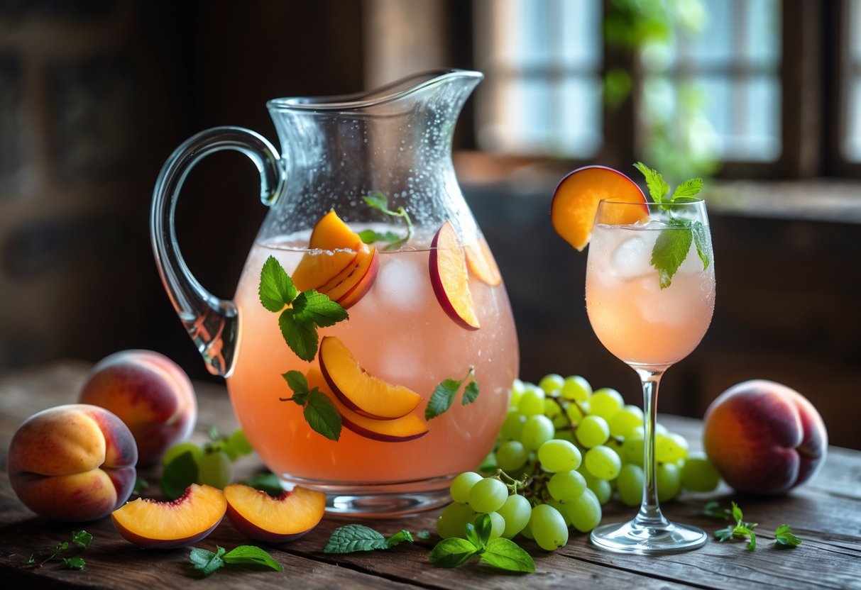 Cooper's Hawk Peach Sangria Recipe: Easy Step-by-Step Guide - Drool Recipes