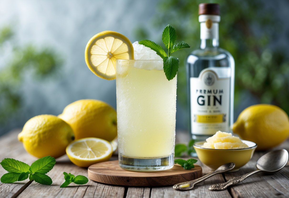 Lemon Sherbet Gin Recipe: Easy Ingredients & Step-By-Step Guide - Drool ...