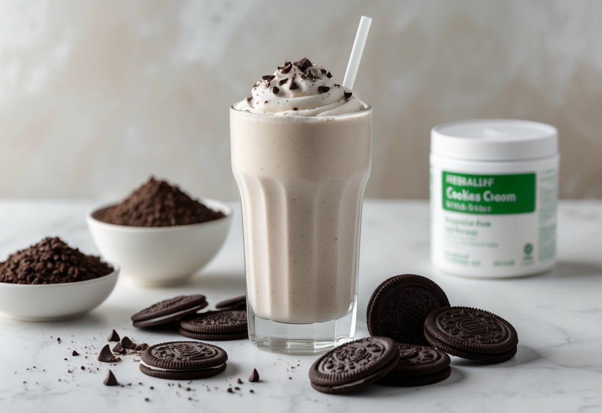 Cookies and Cream Herbalife Shake Recipe: Easy Step-by-Step Guide ...