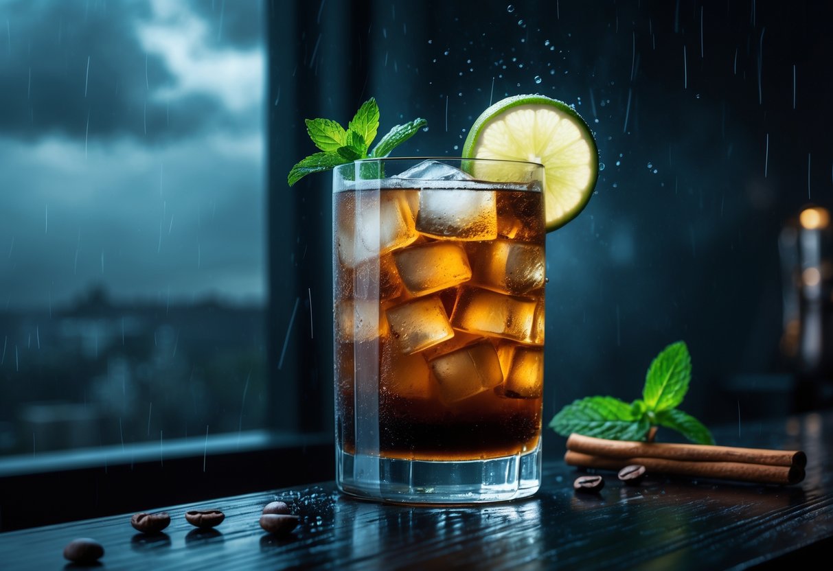 Stormy Night Drink Recipe: Easy Ingredients & How-To Guide - Drool Recipes