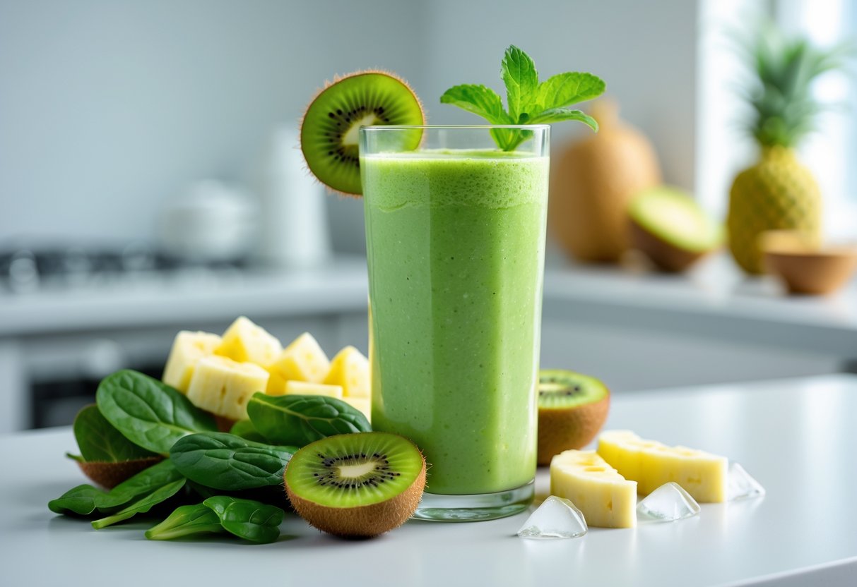 Tropical Smoothie Lean Machine Recipe: Easy Steps & Ingredients - Drool ...