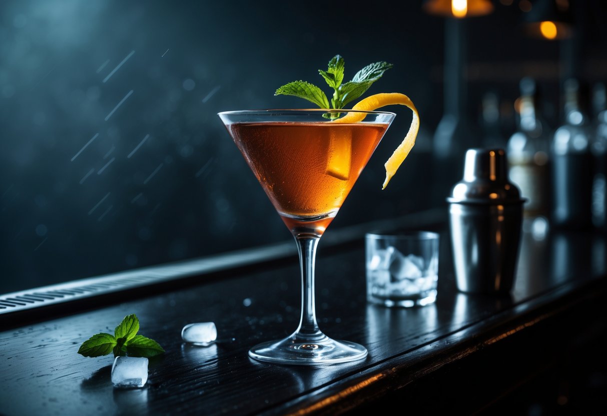 Stormy Night Martini Recipe: Easy Steps & Ingredients - Drool Recipes