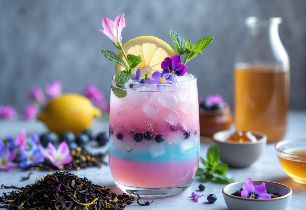 Unicorn Loaded Tea Recipe: Easy, Fun, and Colorful Drink - Drool Recipes