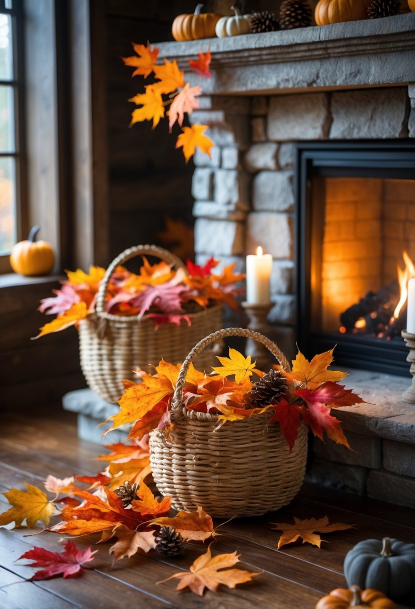 17 Cozy Fireplace Fall Decorating Ideas for Your Home | Mummy Time
