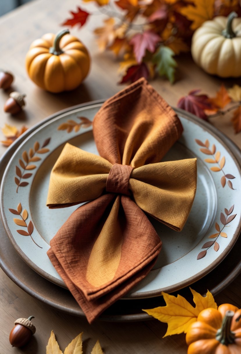 12 Elegant Fall Napkin Folding Ideas for Your Table | Mummy Time