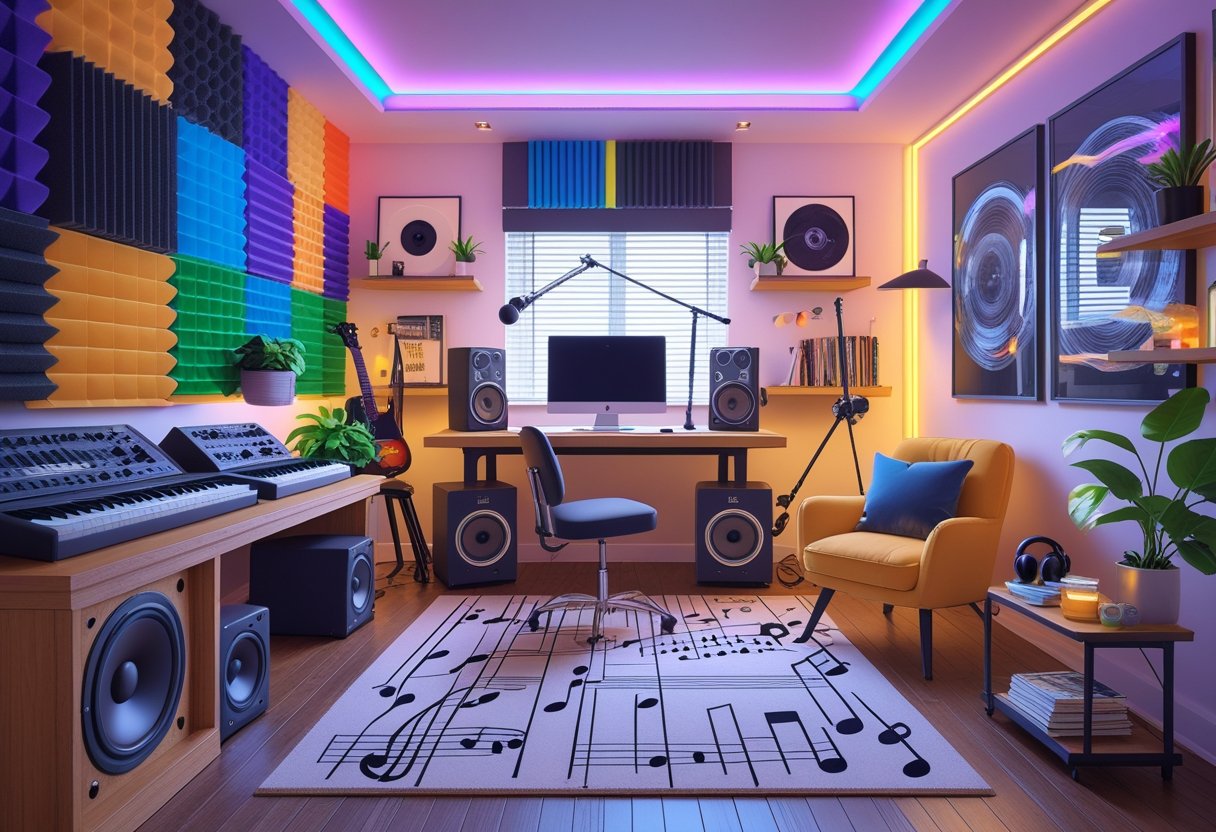15 Creative Music Room Decor Ideas For Home Studio Inspiration That ...