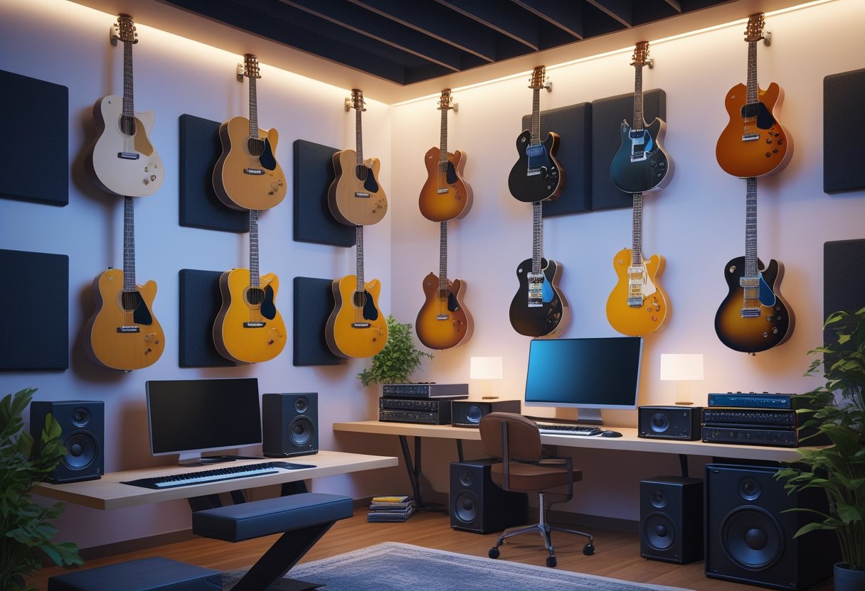 15 Creative Music Room Decor Ideas For Home Studio Inspiration That ...