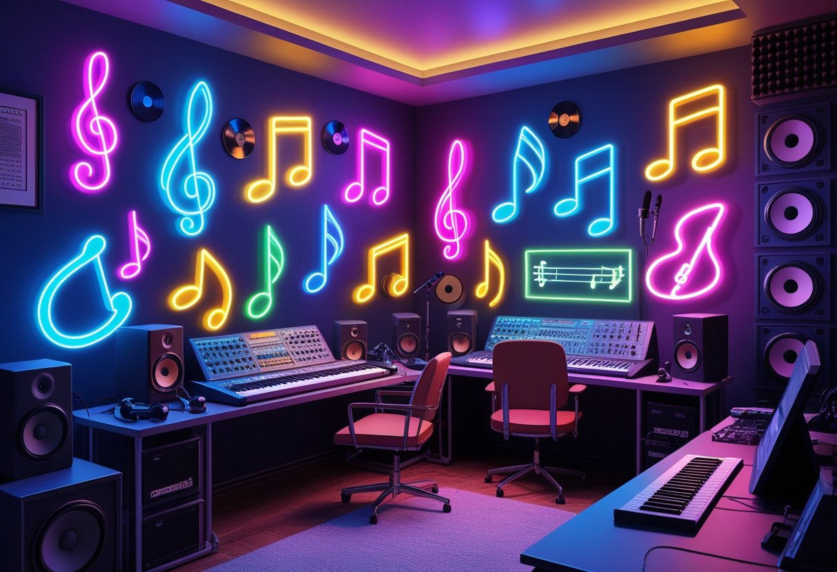 15 Creative Music Room Decor Ideas For Home Studio Inspiration That ...