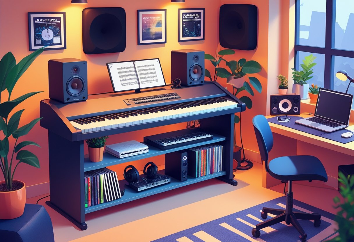 15 Creative Music Room Decor Ideas For Home Studio Inspiration That ...