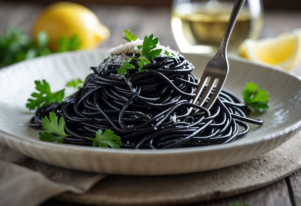 What Does Squid Ink Spaghetti Taste Like? Flavor & Pairing Guide ...
