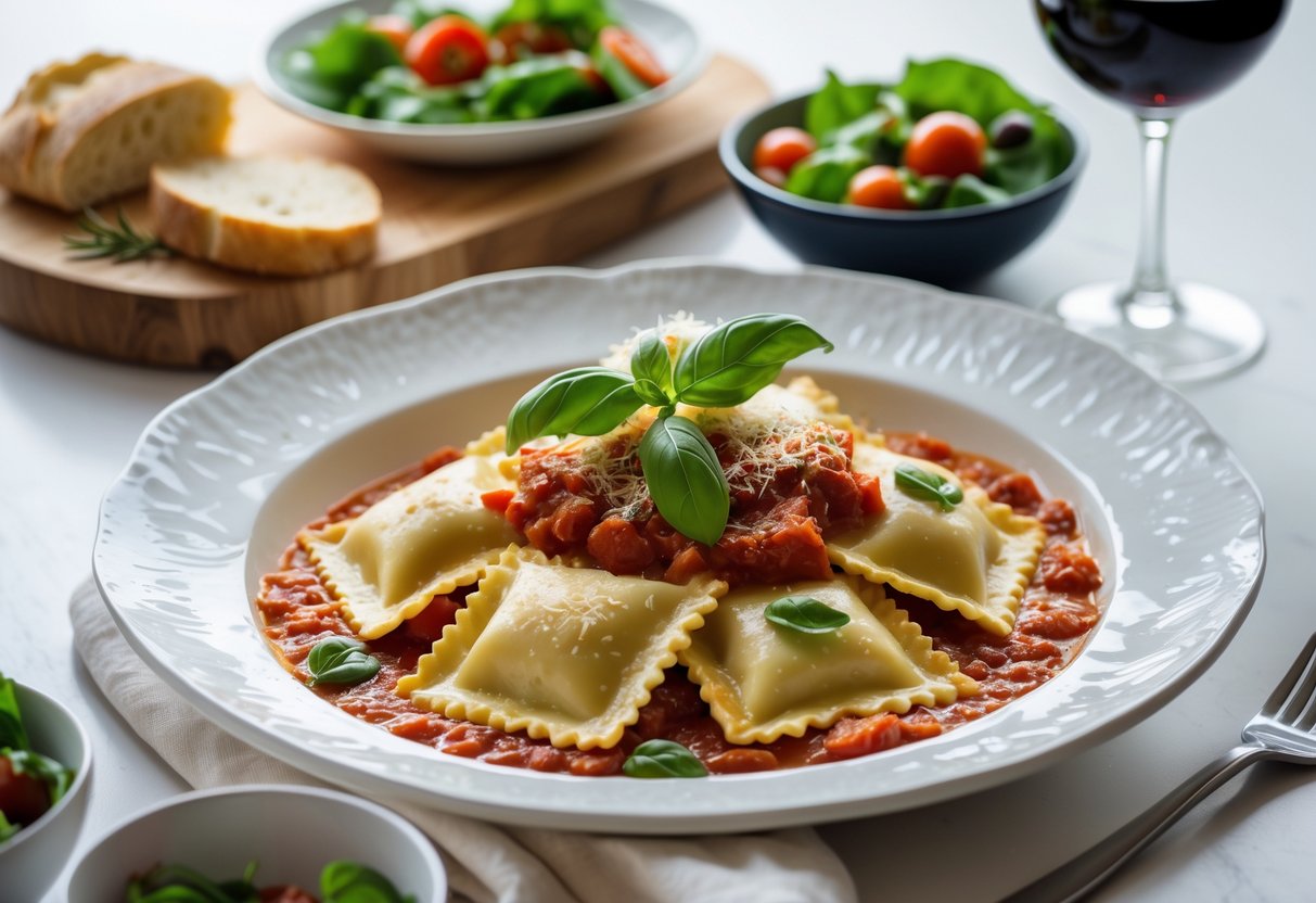 What Do You Serve With Ravioli: Best Sides, Salads & Sauces - Drool Recipes