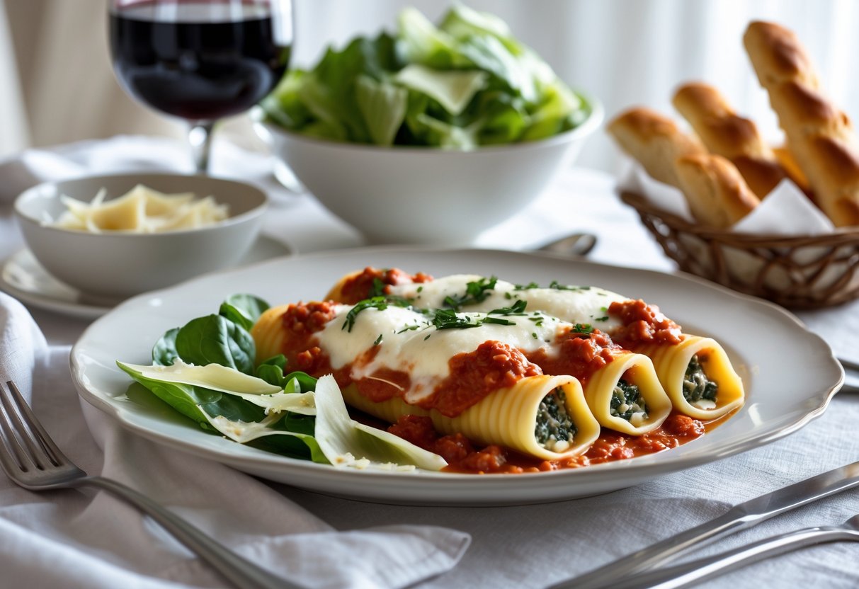 What to Eat With Manicotti: Perfect Pairings for Every Recipe - Drool ...