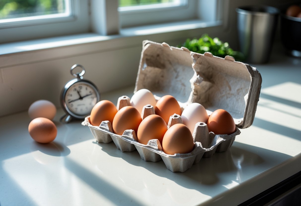 How Long Can Eggs Sit On Counter? Safely Using Farm-Fresh & Store Eggs ...