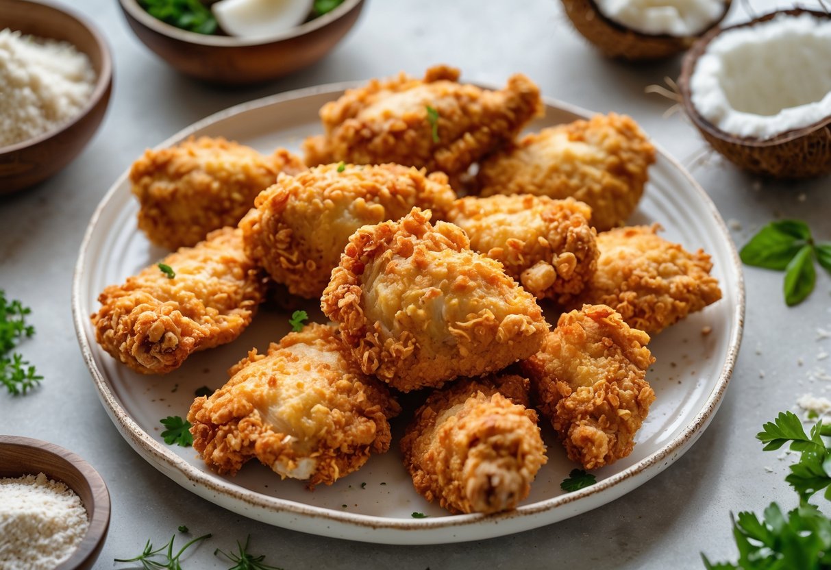 Can You Use Coconut Flour to Fry Chicken? Crispy Coconut Chicken Recipe ...