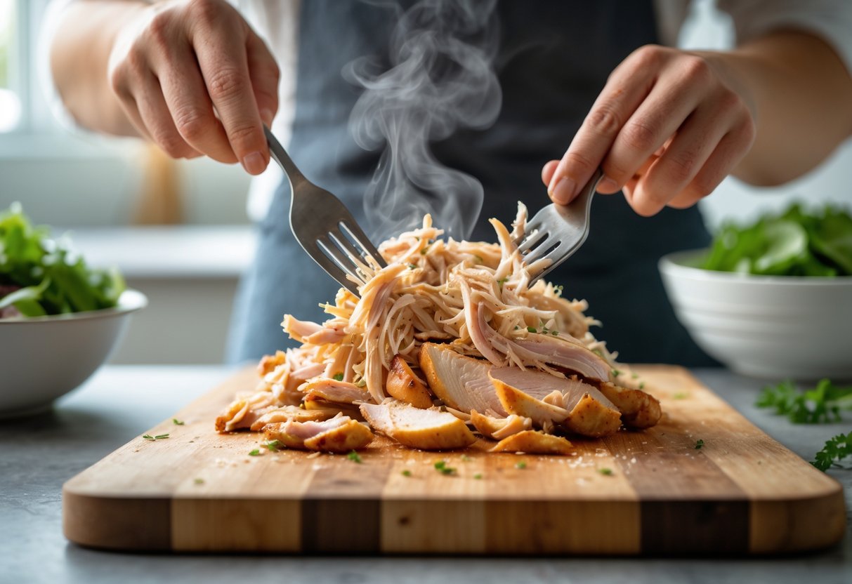 Can You Shred Baked Chicken? Easy Recipe & Shredding Methods - Drool ...