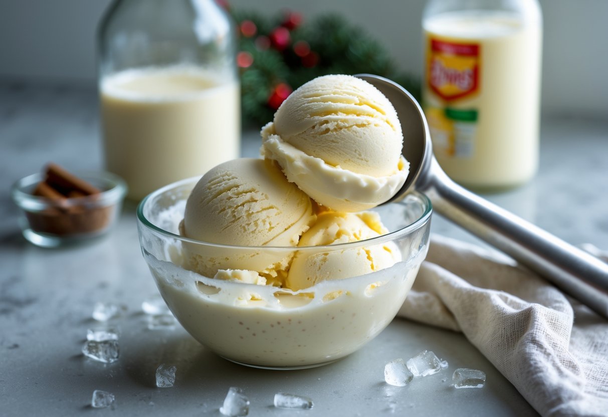 Can You Freeze Eggnog to Make Ice Cream? Simple Holiday Recipe Tips ...