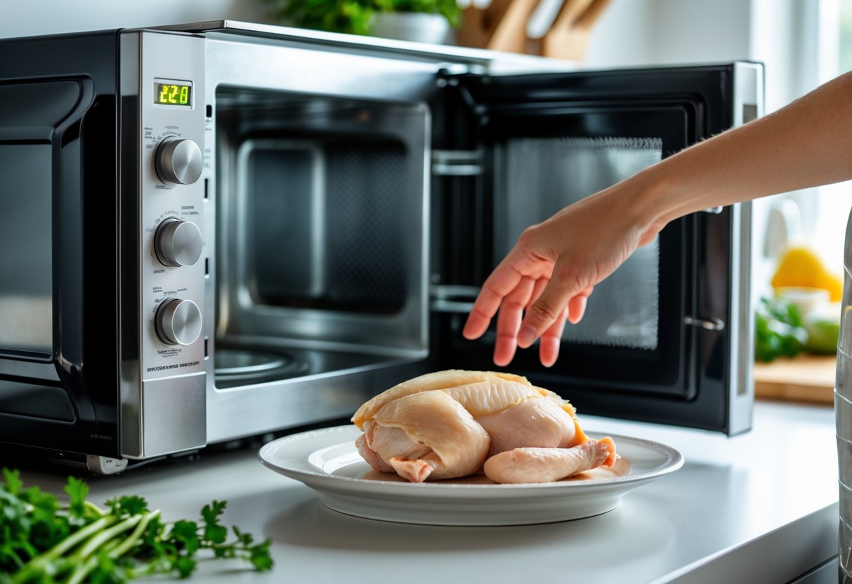 Can I Microwave Undercooked Chicken? Quick Recipe Rescue Guide - Drool ...