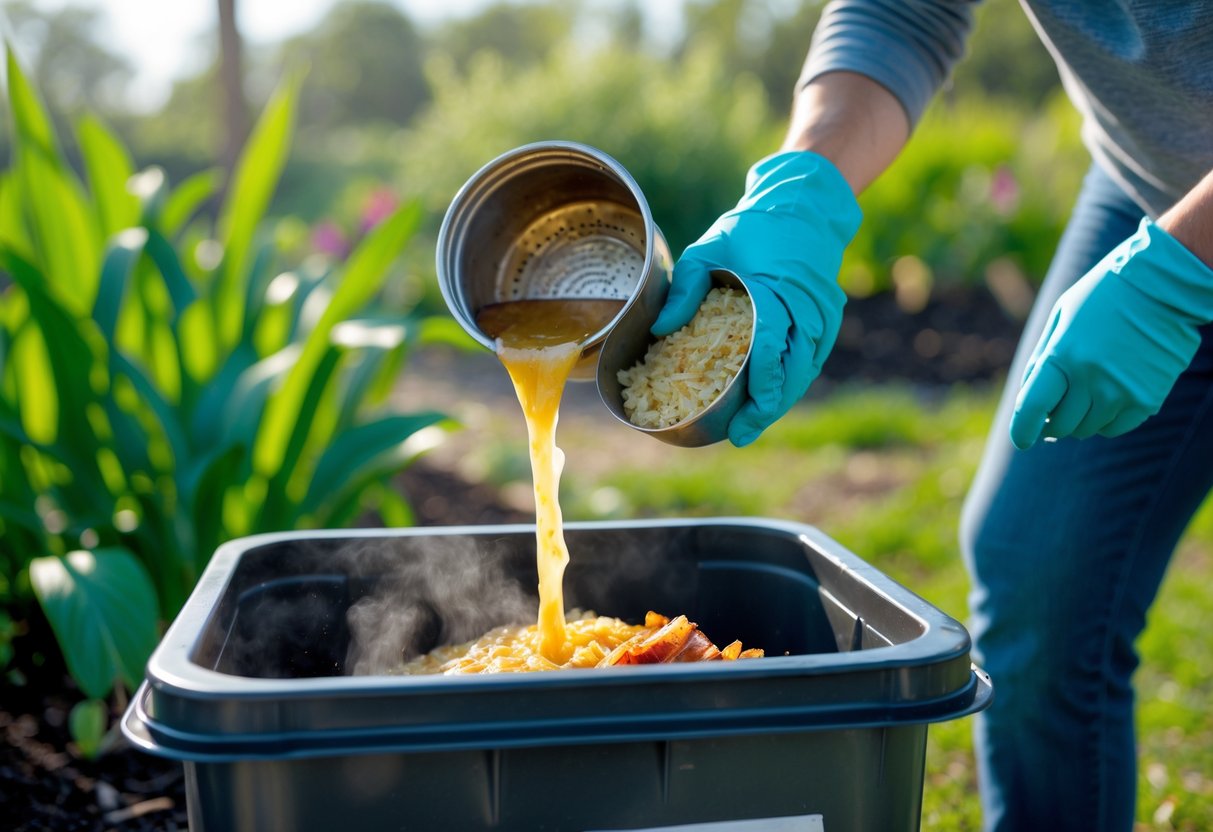 Can I Dump Bacon Grease Outside? What To Do After Cooking - Drool Recipes