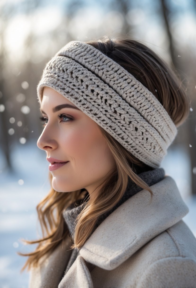 15 Chic Winter Headband Crochet Patterns | Mummy Time