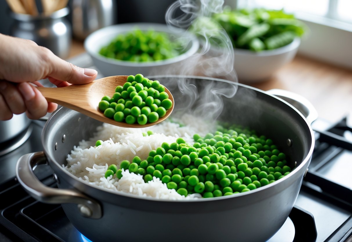 When to Add Frozen Peas to Rice: Easy Timing Tips for Best Flavor ...